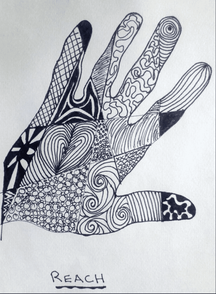 Zen Doodle Virtual Class - Paint and Sip VT Relax and unwind your mind
